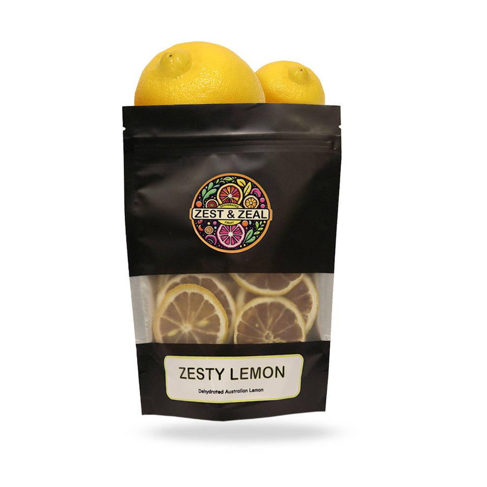Zesty Lemon dehydrated lemon slices – Zest & Zeal